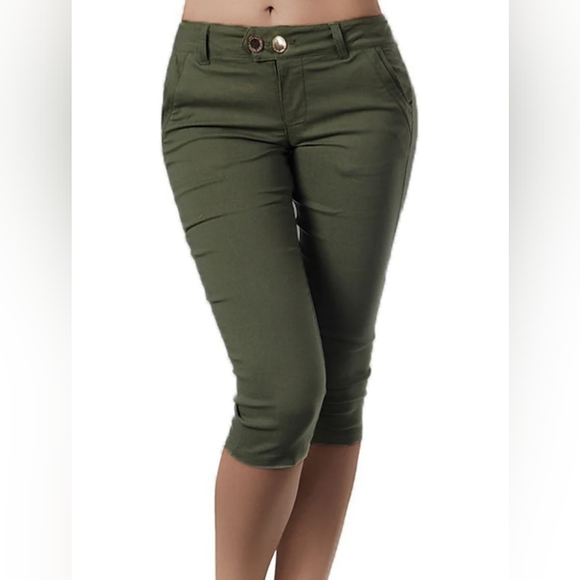 KELLY | Shorts | New Kelly Olive Capri | Poshmark